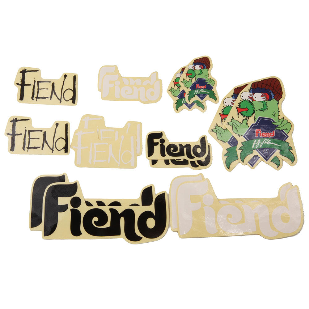 FIEND STICKERS PACKS - Frontocean BMX – Frontocean BMX Distribution